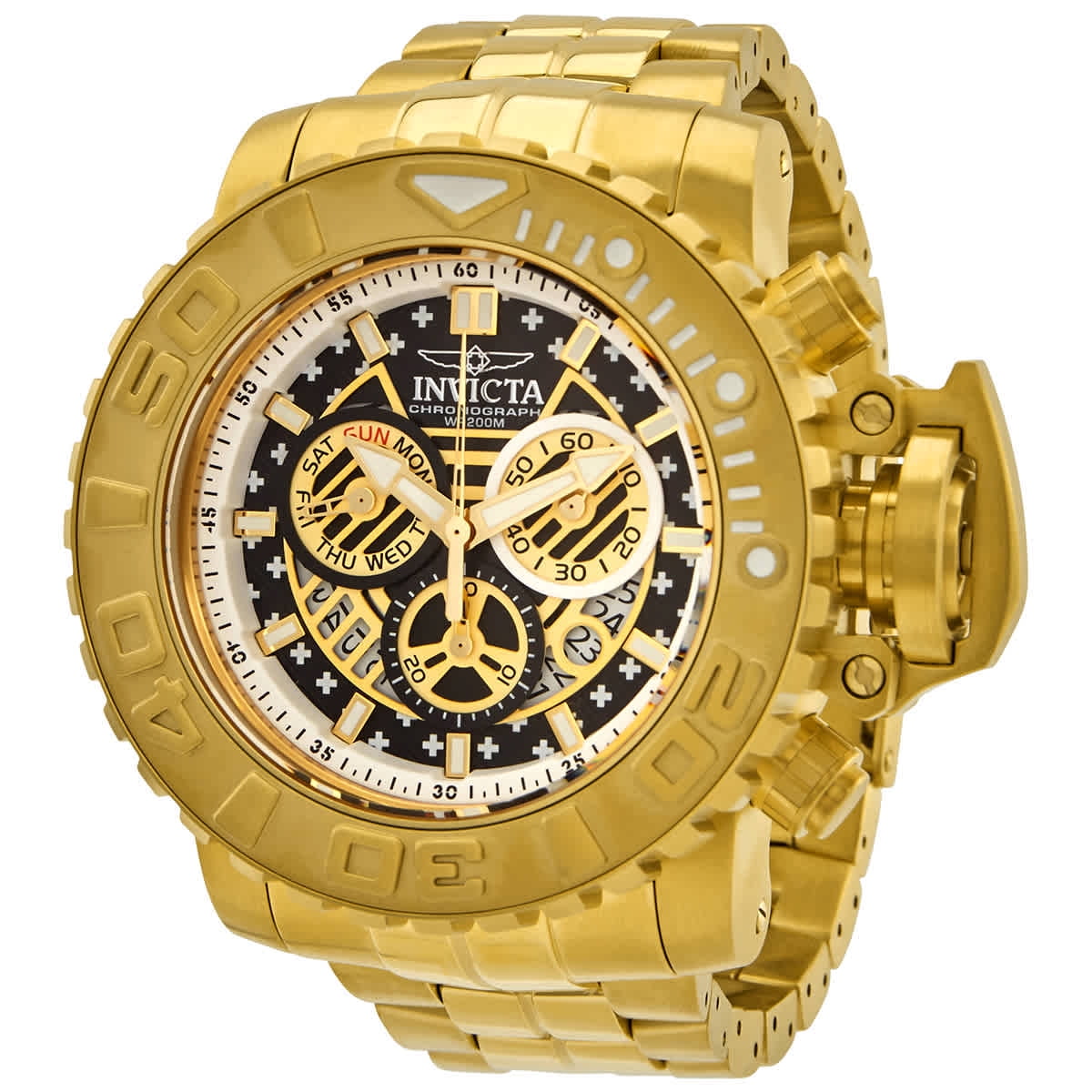 Invicta Men's 58mm Sea Hunter Gen II Swiss Quartz Chronograph Bracelet ...