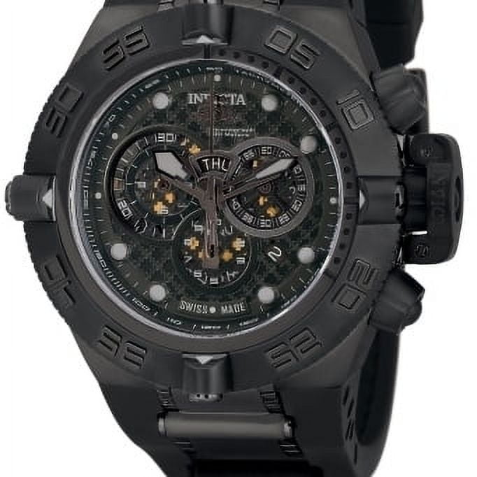 Invicta Men's 6582 Subaqua Noma Iv Chron Black Artificial Rubber & Dial ...