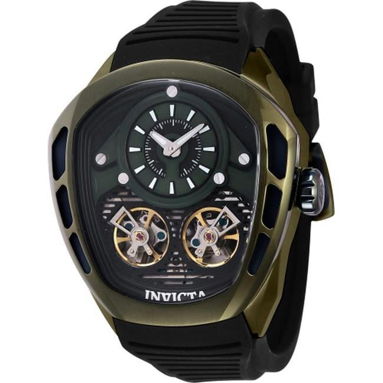 Invicta Men's Akula Automatic Light Green Dial Stainless Steel Band ...