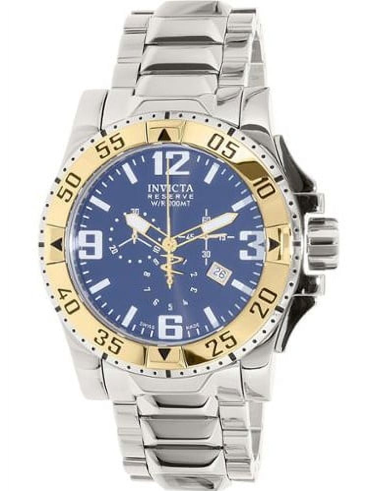 Invicta Men's Excursion 14040 Silver Stainless-Steel Swiss Chronograph ...