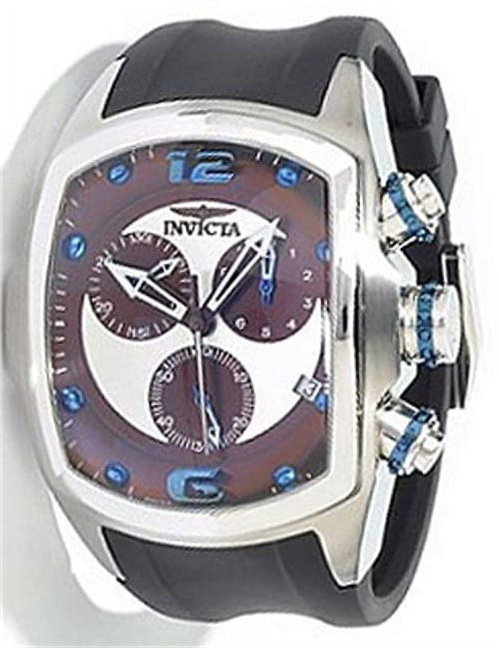 Invicta Men's Lupah Revolution Collection Chronograph Rubber Strap ...