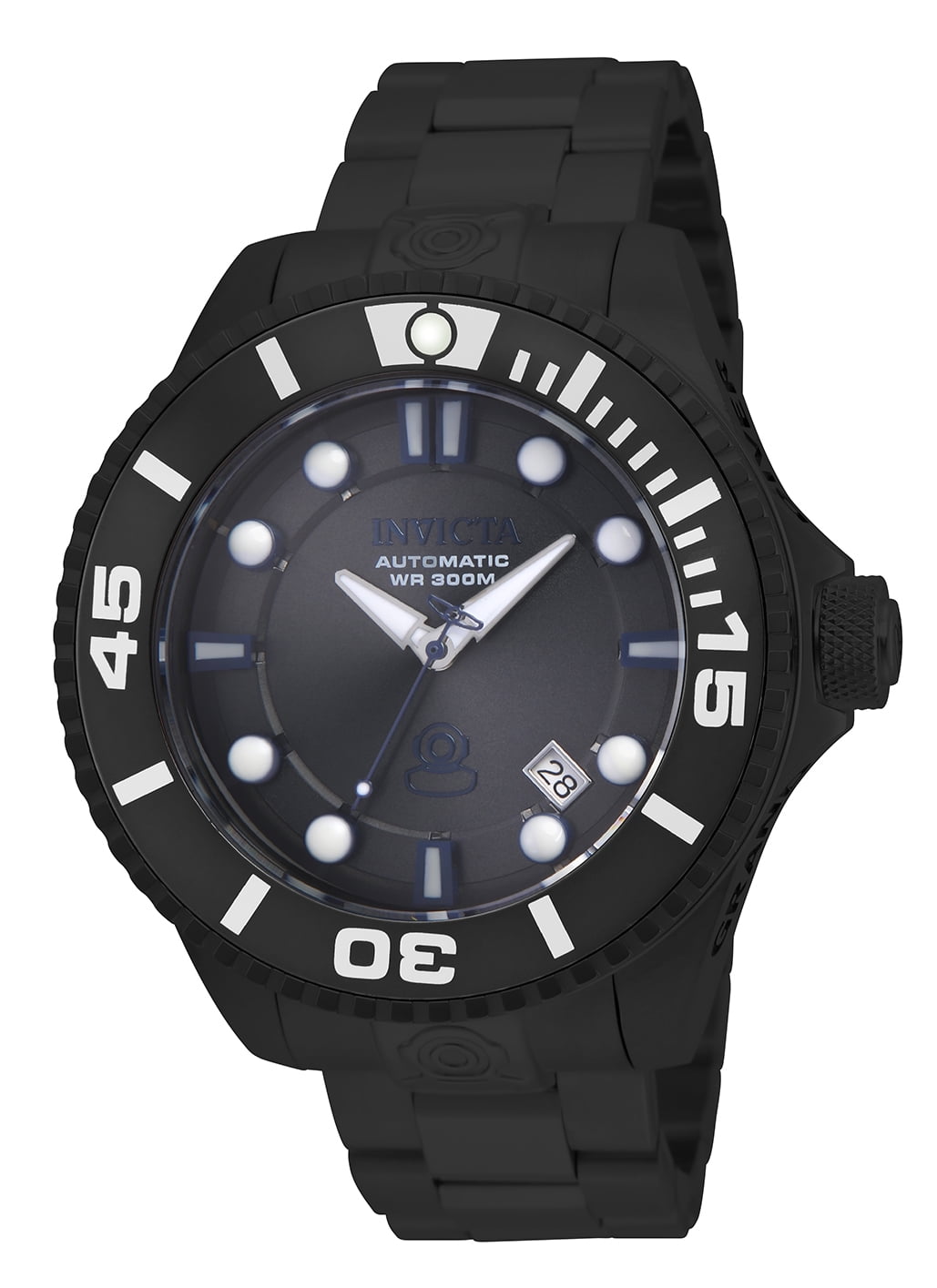 Invicta Men's Pro Diver 19808 Black Stainless-Steel Automatic Diving ...