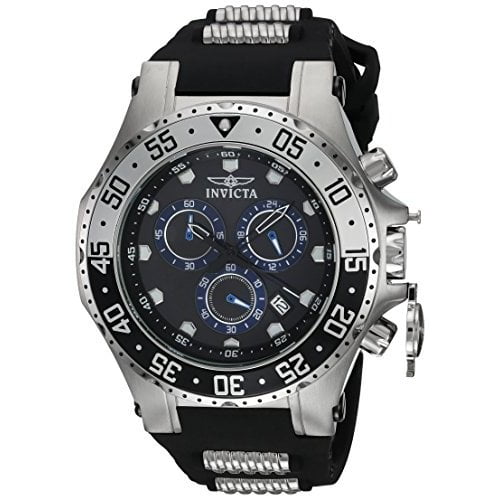 Invicta Men's Pro Diver 21830 Black Silicone Quartz Dress Watch ...