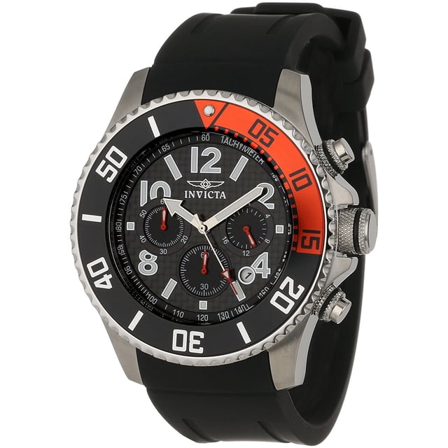 Invicta Men's Pro Diver Rubber Chronograph Watch 13727 - Walmart.com