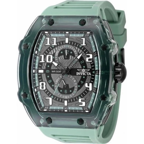 Invicta Men's Racing 48.5mm VH61 Quartz Green Watch IN-48717 - Walmart.com