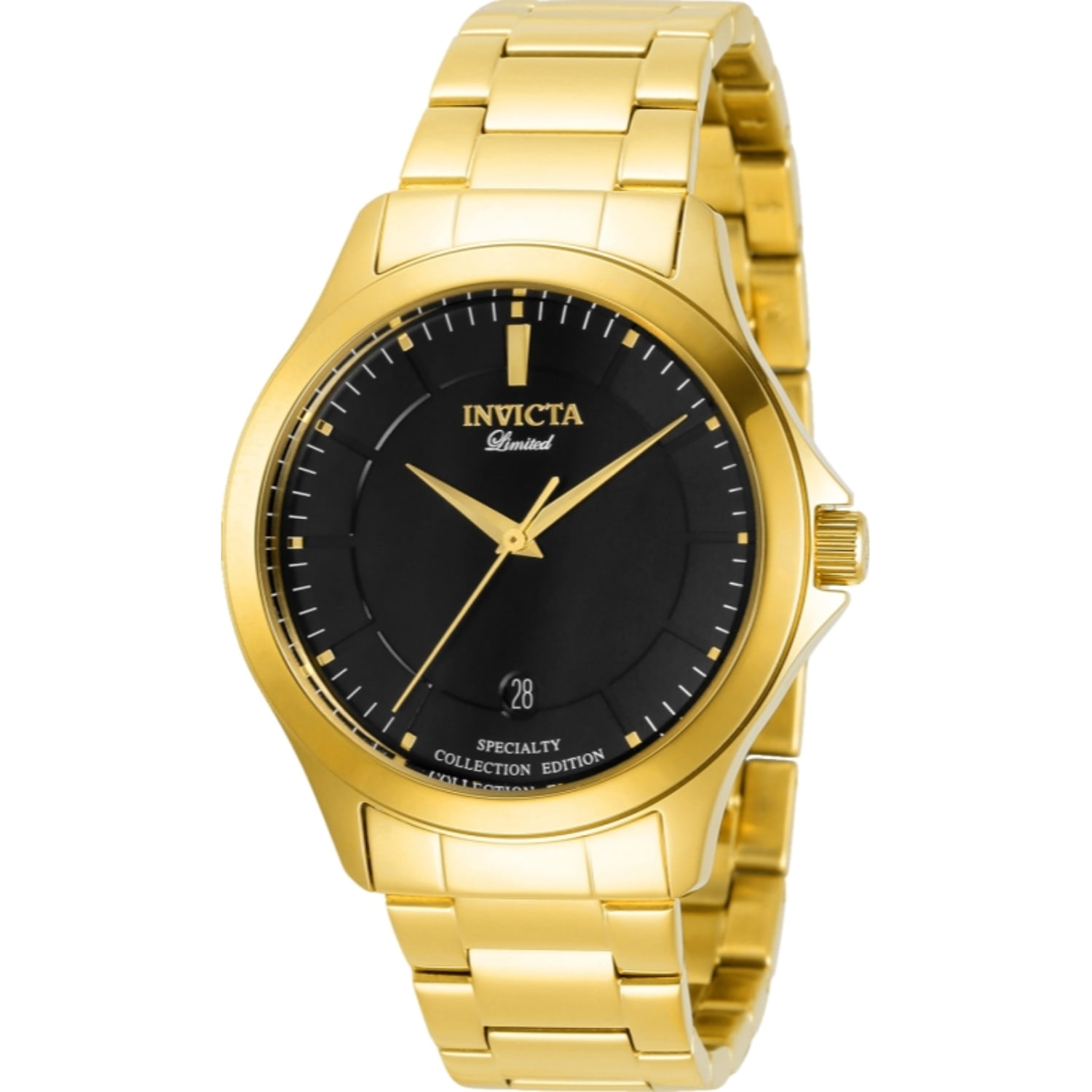 Invicta Men's Specialty 31125 Gold Stainless-Steel Quartz Dress Watch ...