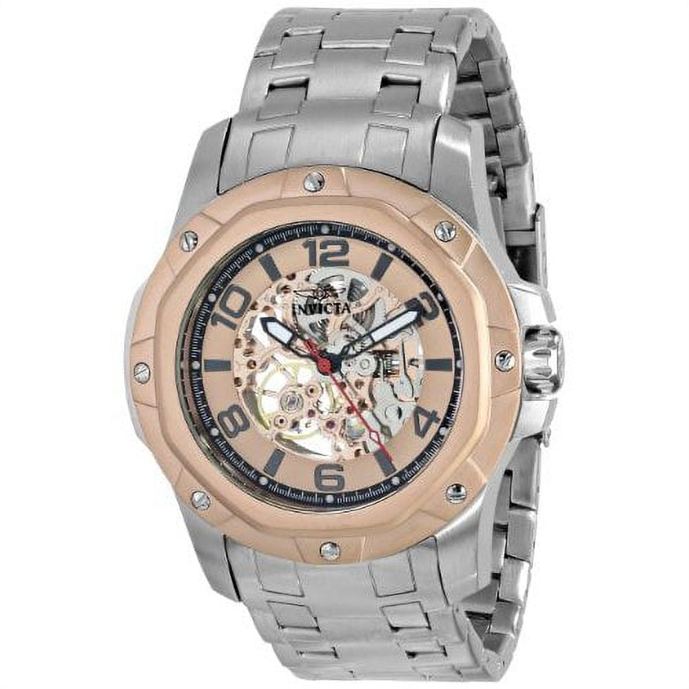 Invicta Men's Specialty Analog Display Mechanical Hand Wind Silver ...
