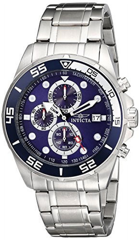 Invicta Men's Specialty Steel Bracelet & Case Flame-Fusion Crystal ...