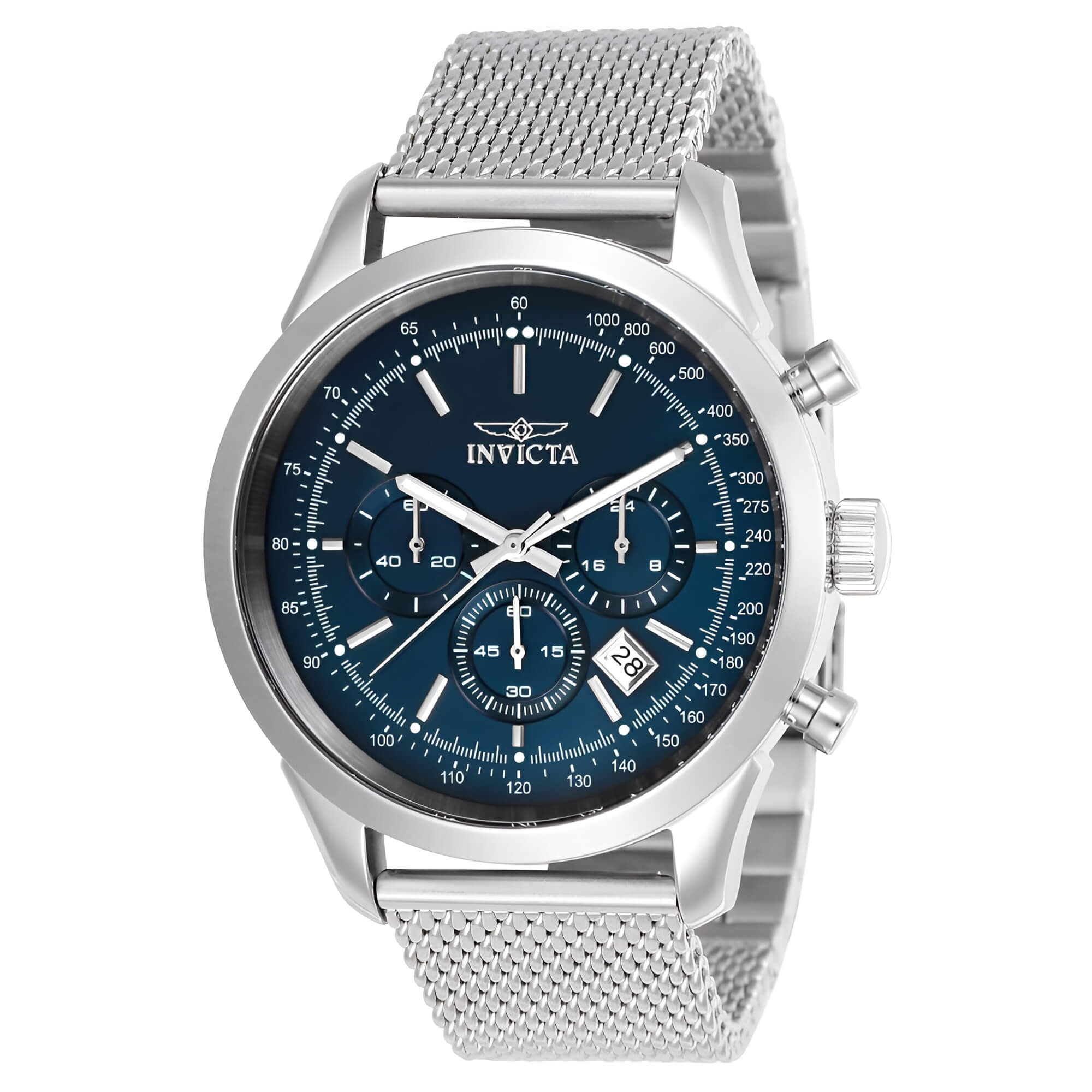 Invicta Men's Speedway 24209 Silver Stainless-Steel Quartz Dress Watch ...