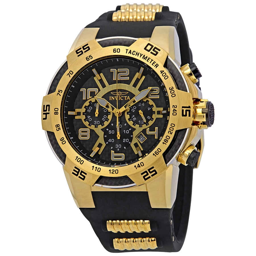 Invicta Men's Speedway Quartz Multifunction Black Dial Watch 24233 ...