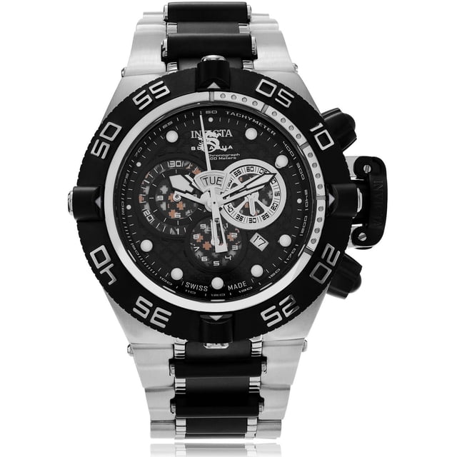 Invicta Men's Stainless Steel 6546 Subaqua Chronograph Dial Link ...