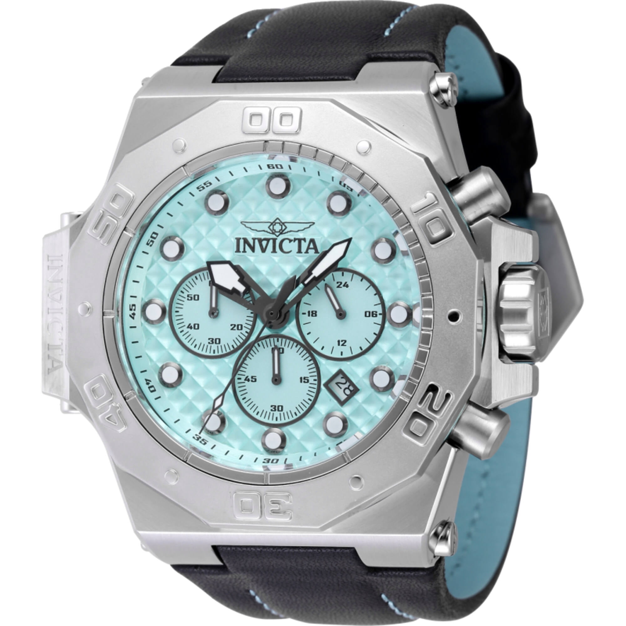 Invicta Mens Akula Quartz Chronograph Turquoise Dial Watch - Walmart.com