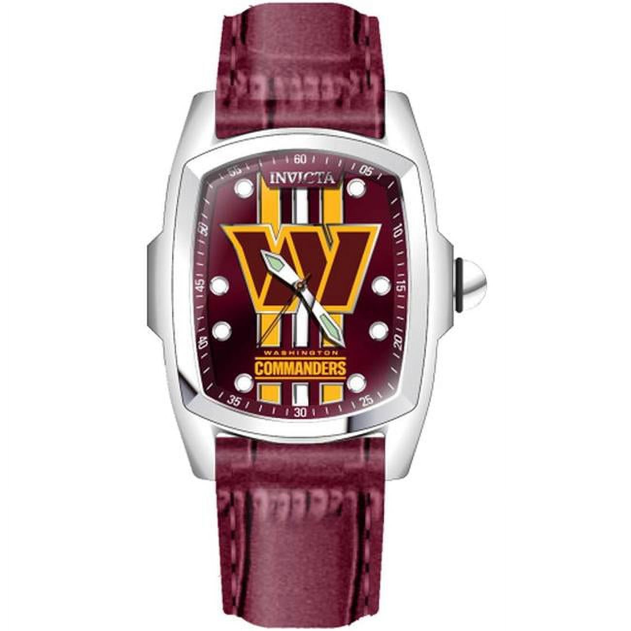 Invicta NFL Washington Commanders Men's Watch - 47mm. Burgundy with ...