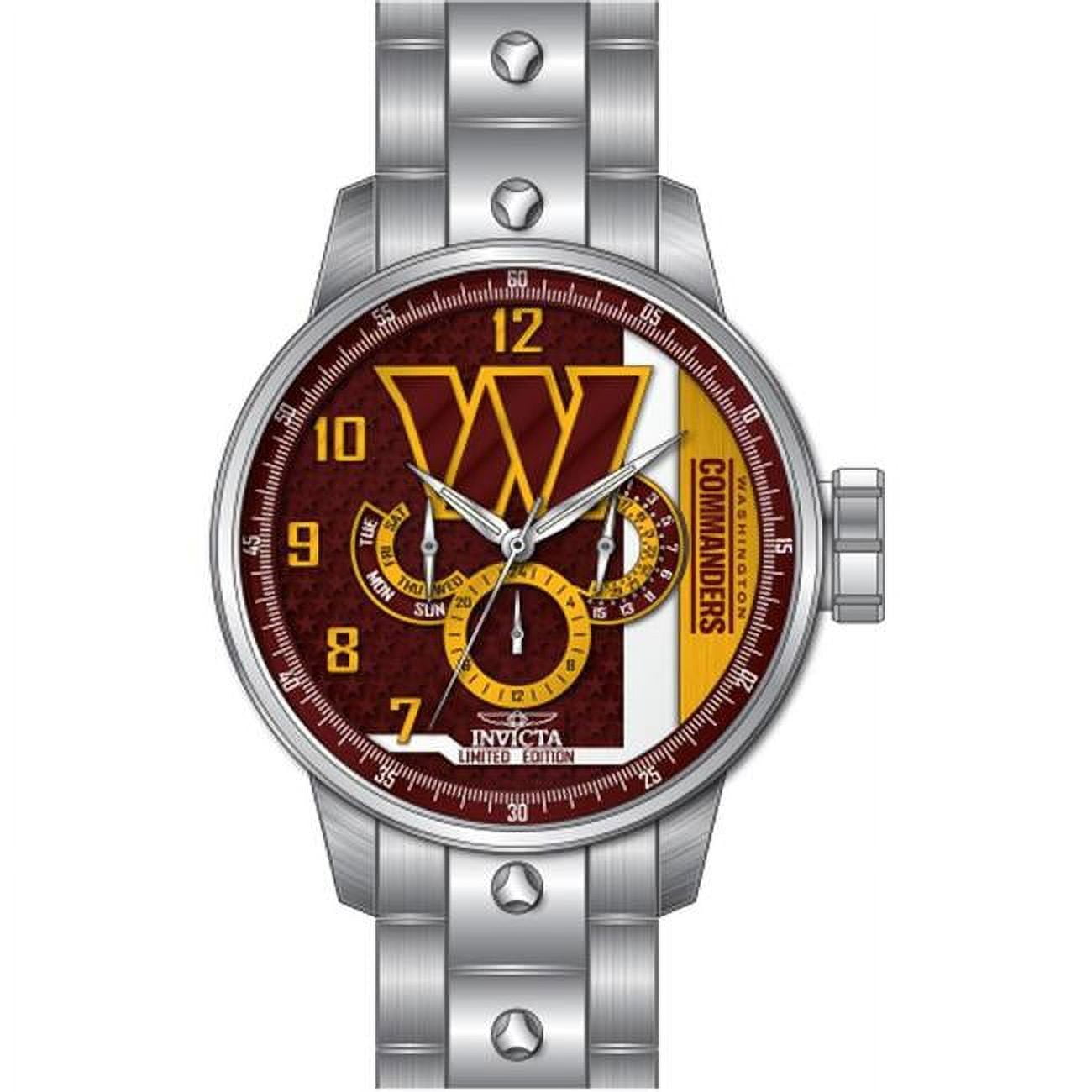 Invicta NFL Washington Commanders Men's Watch - 48mm. Steel (45132 ...