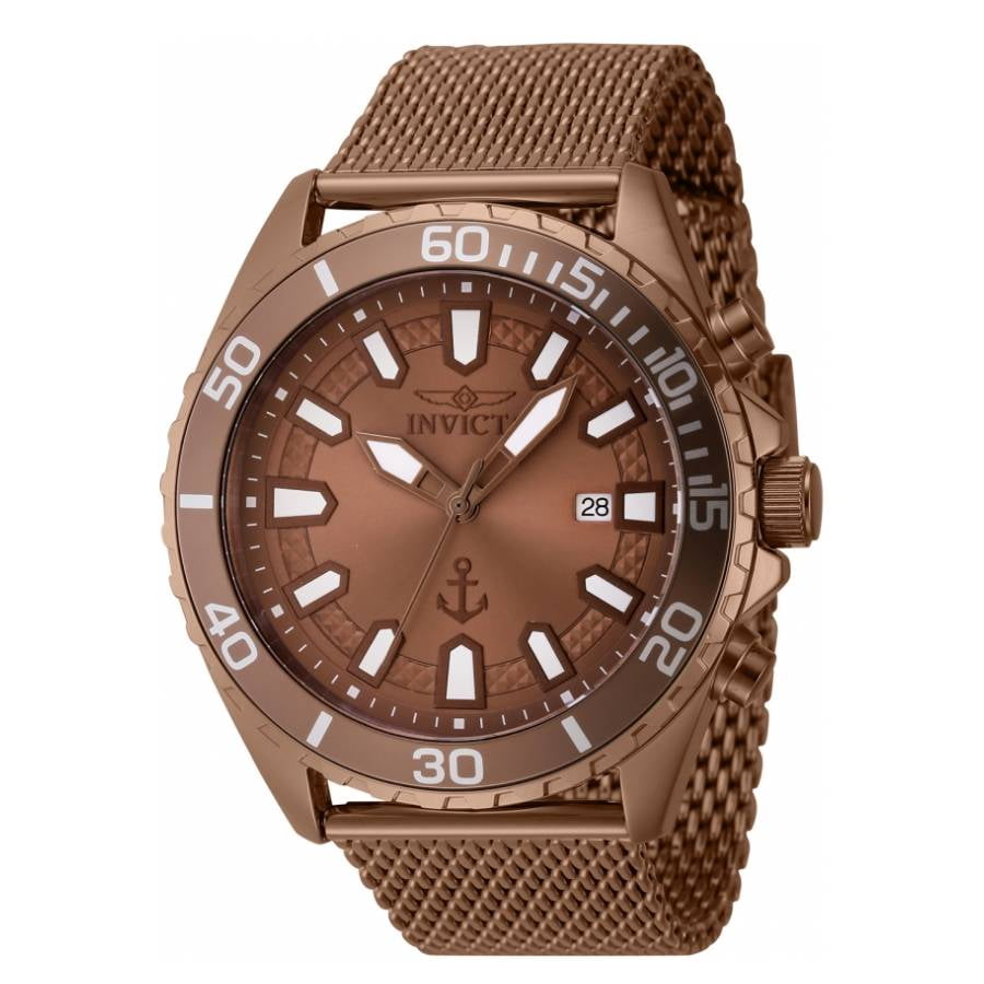 Invicta Ocean Voyage Quartz Brown Dial Men's Watch 46273 - Walmart.com
