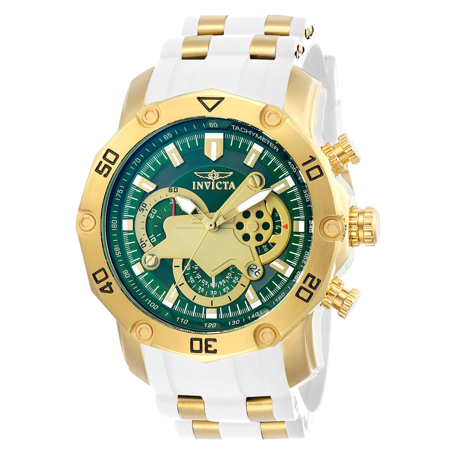 Invicta Pro Dive Chronograph Green Dial Men's Watch 23422 - Walmart.com