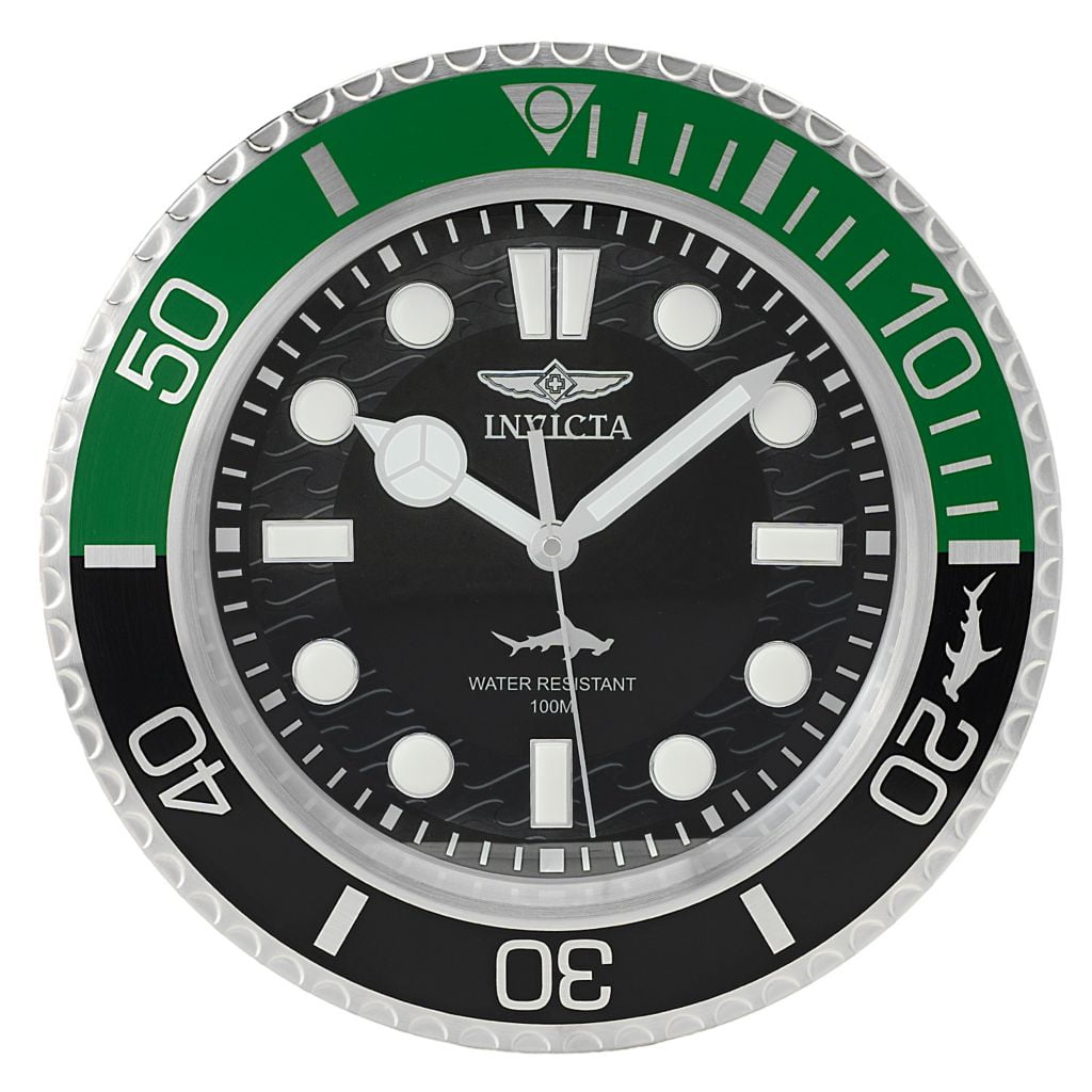 Invicta Pro Diver 14" Quartz Wall Clock - Walmart.com