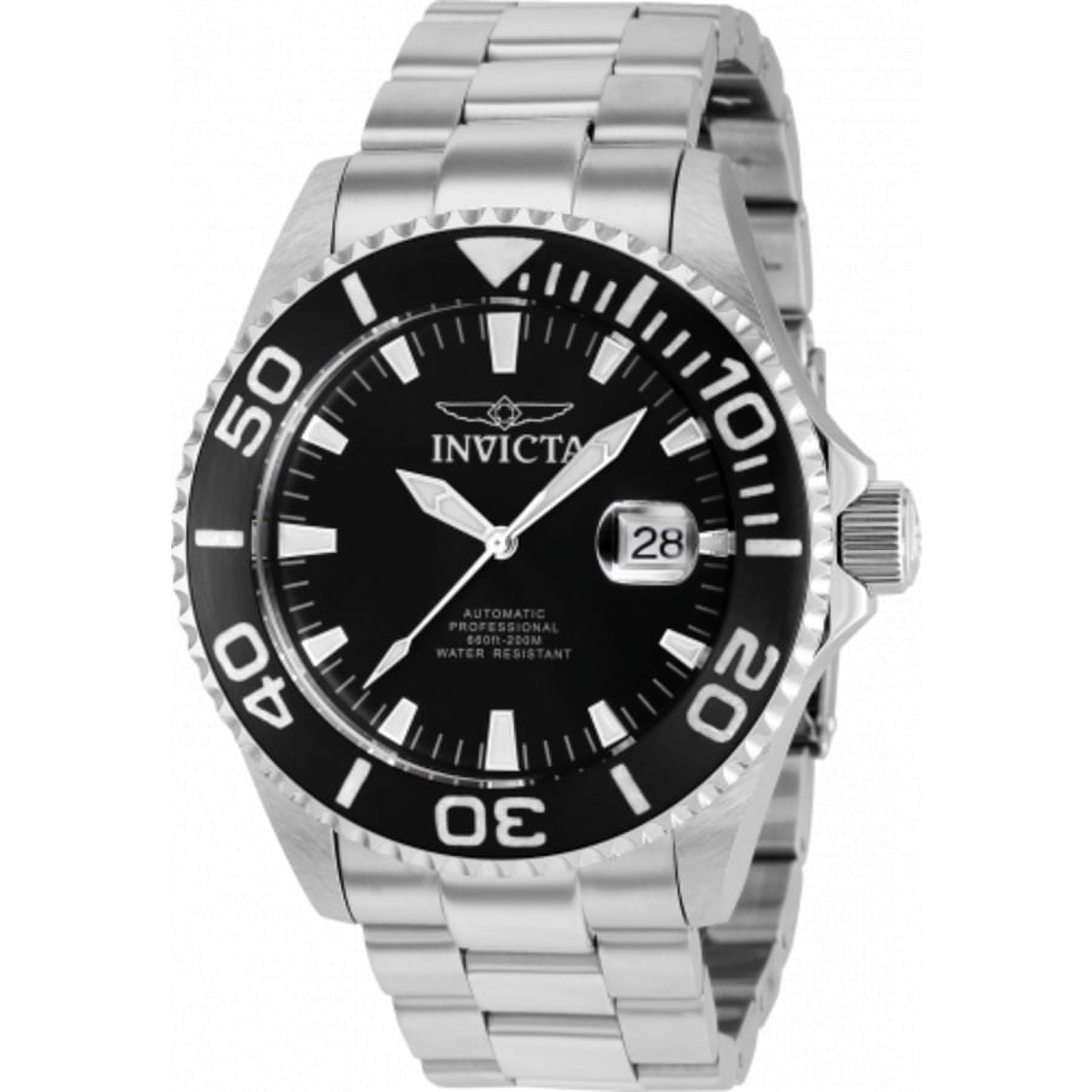 Invicta Pro Diver Automatic Black Dial Men's Watch 37621 - Walmart.com