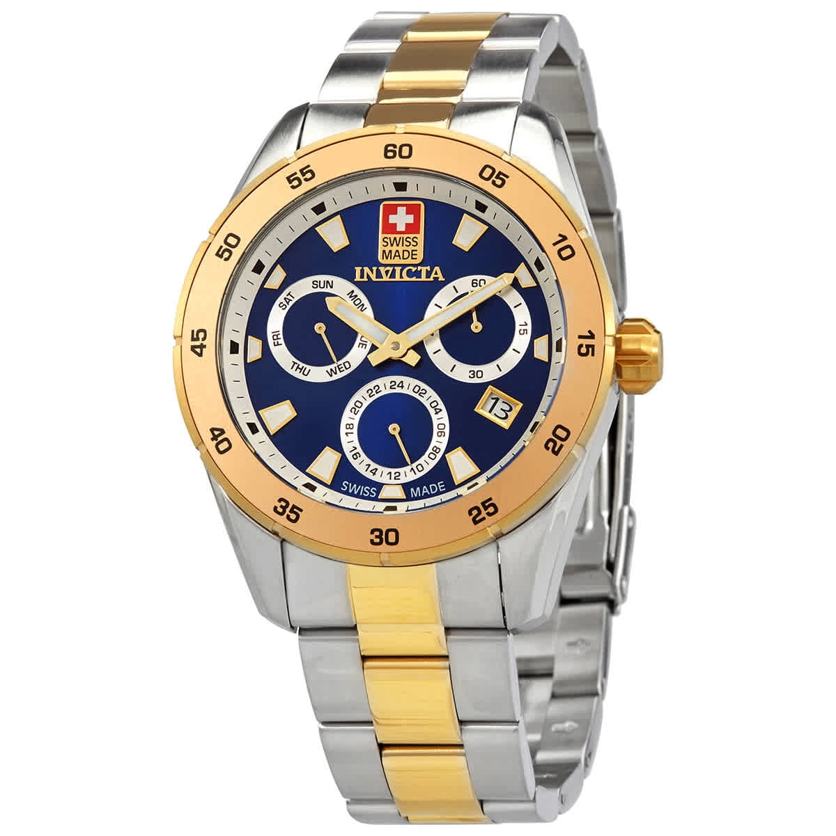 Invicta Pro Diver Blue Dial Two-tone Men's Watch 33476 - Walmart.com
