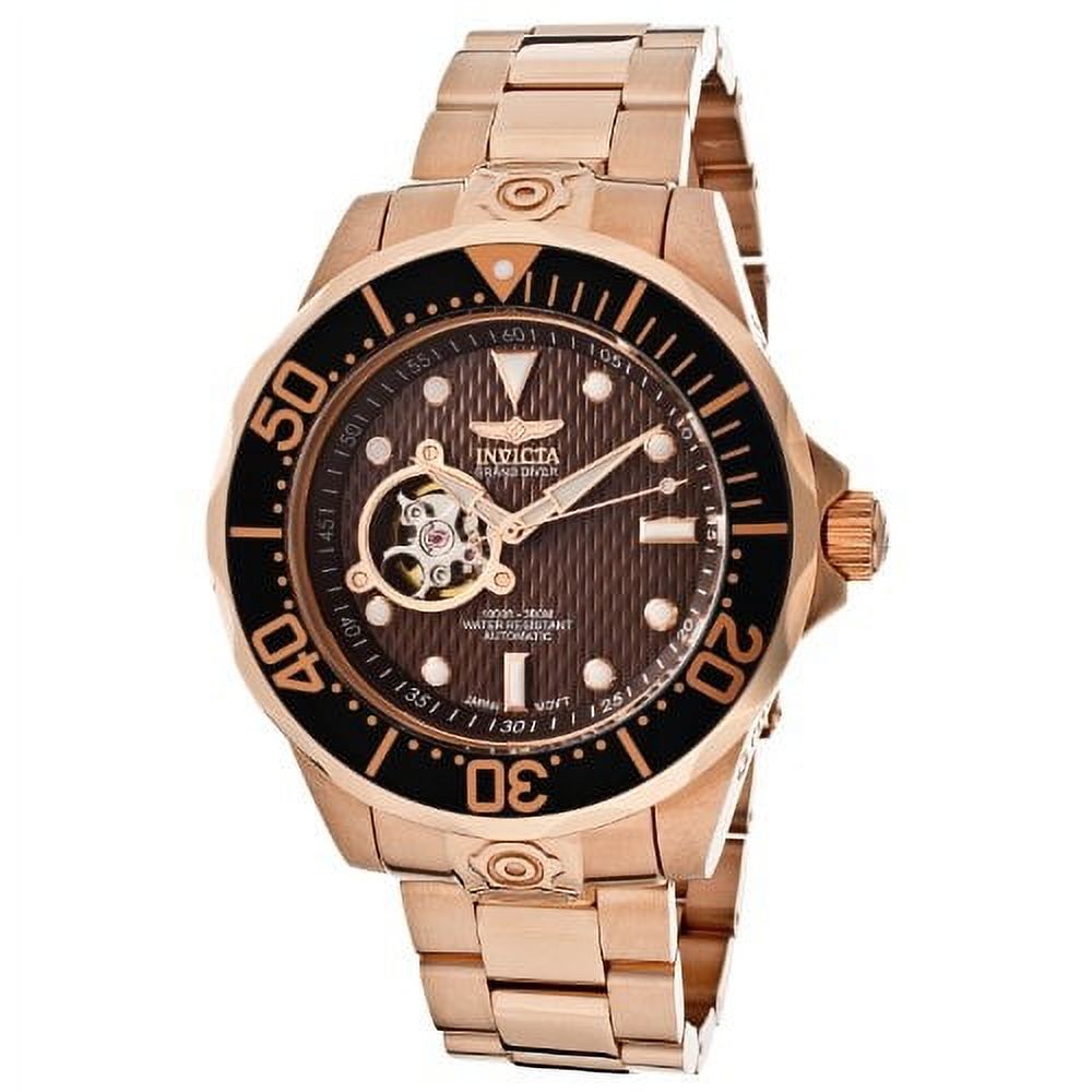 Invicta Men's New! 21929 Pro Diver Scuba 18kt Gold Plated Blue ...
