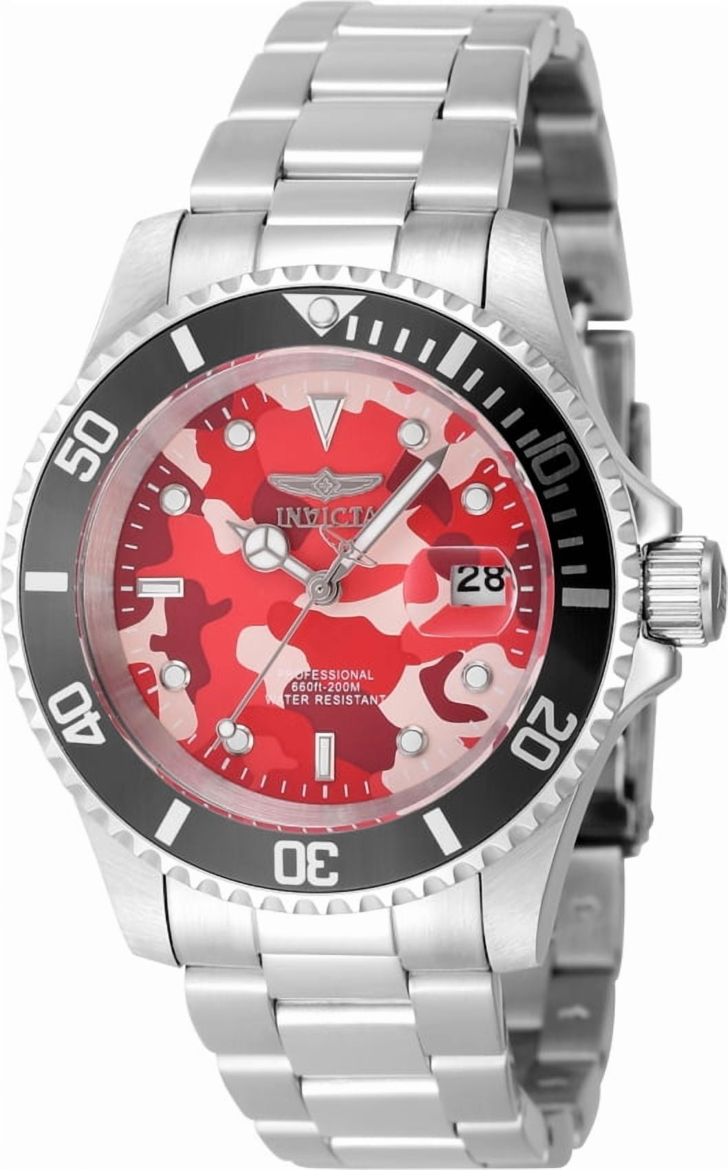 Invicta Pro Diver Camo Series Quartz Men's Watch 48568 - Walmart.com