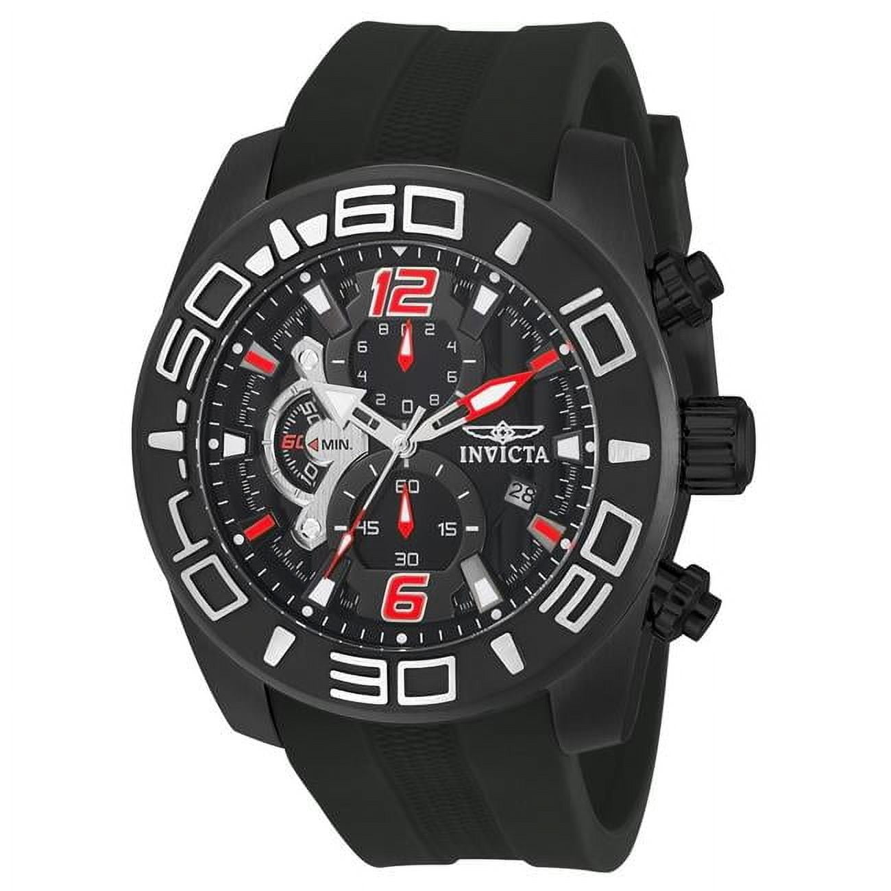 Invicta Pro Diver Chronograph Black Dial Men's Watch 22811 - Walmart.com