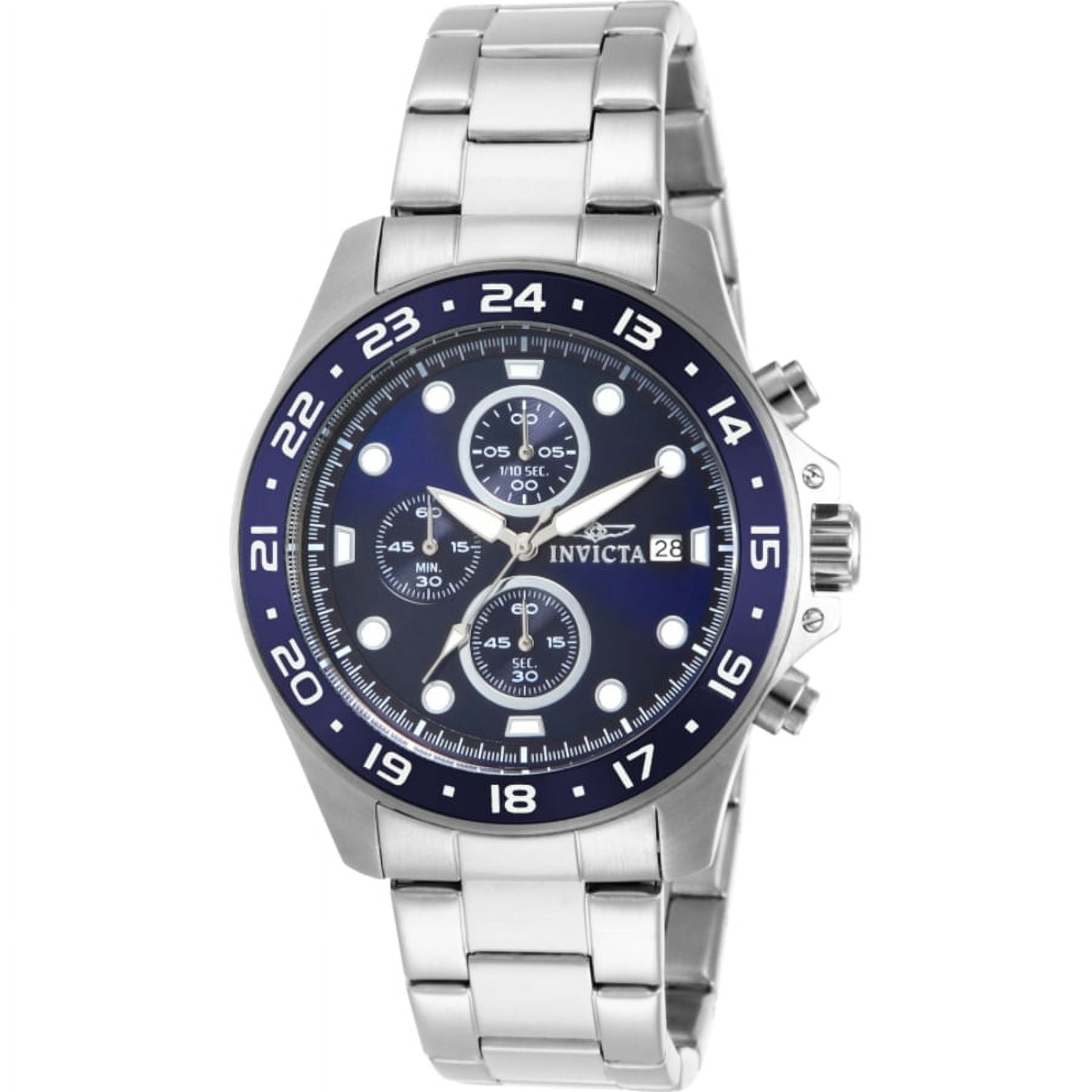 Invicta Pro Diver Chronograph Blue Dial Men's Watch 15205 - Walmart.com