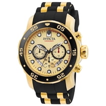 Invicta Men's 49421 Pro Diver Quartz VD78 Black Dial Watch - Walmart.com