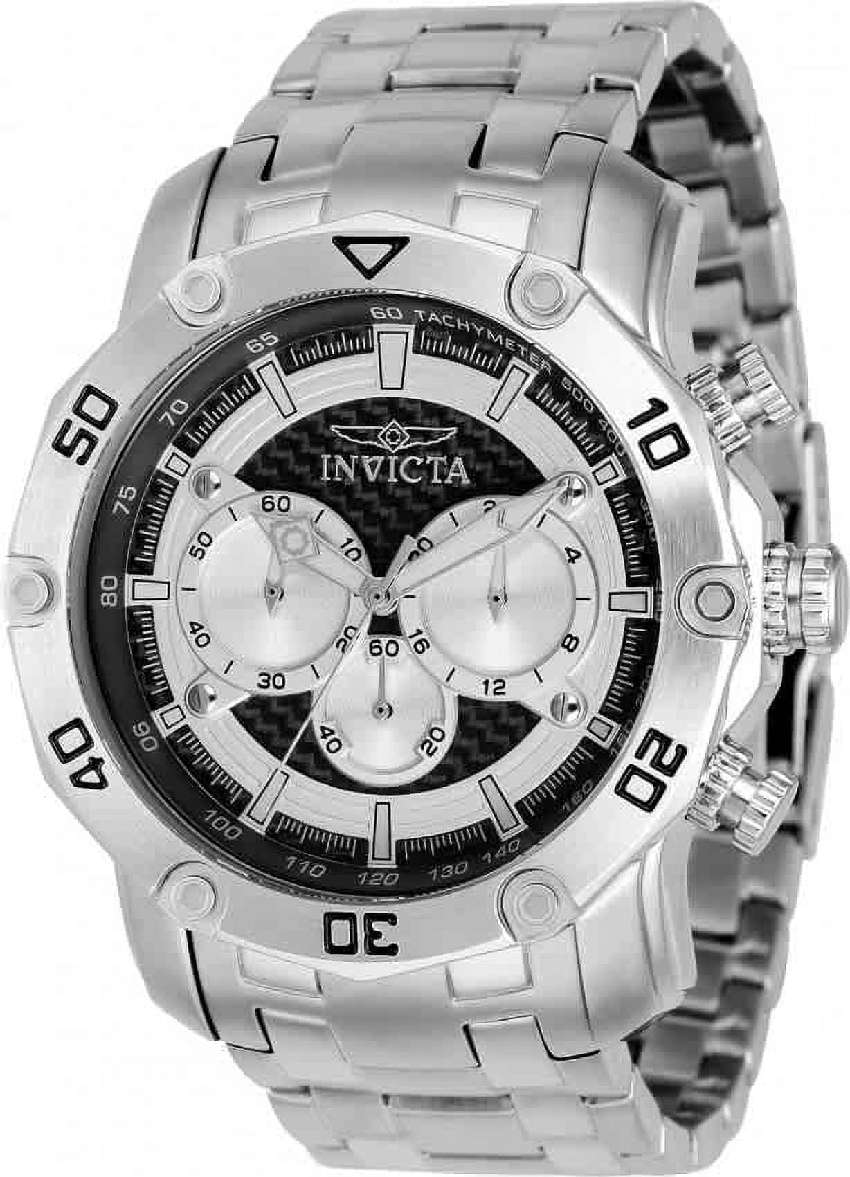 Invicta Pro Diver Chronograph Quartz Men's Watch, Stainless Steel ...