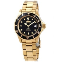 Men's Ana-Digi Sport watch in Black with Gold Accents - Walmart.com