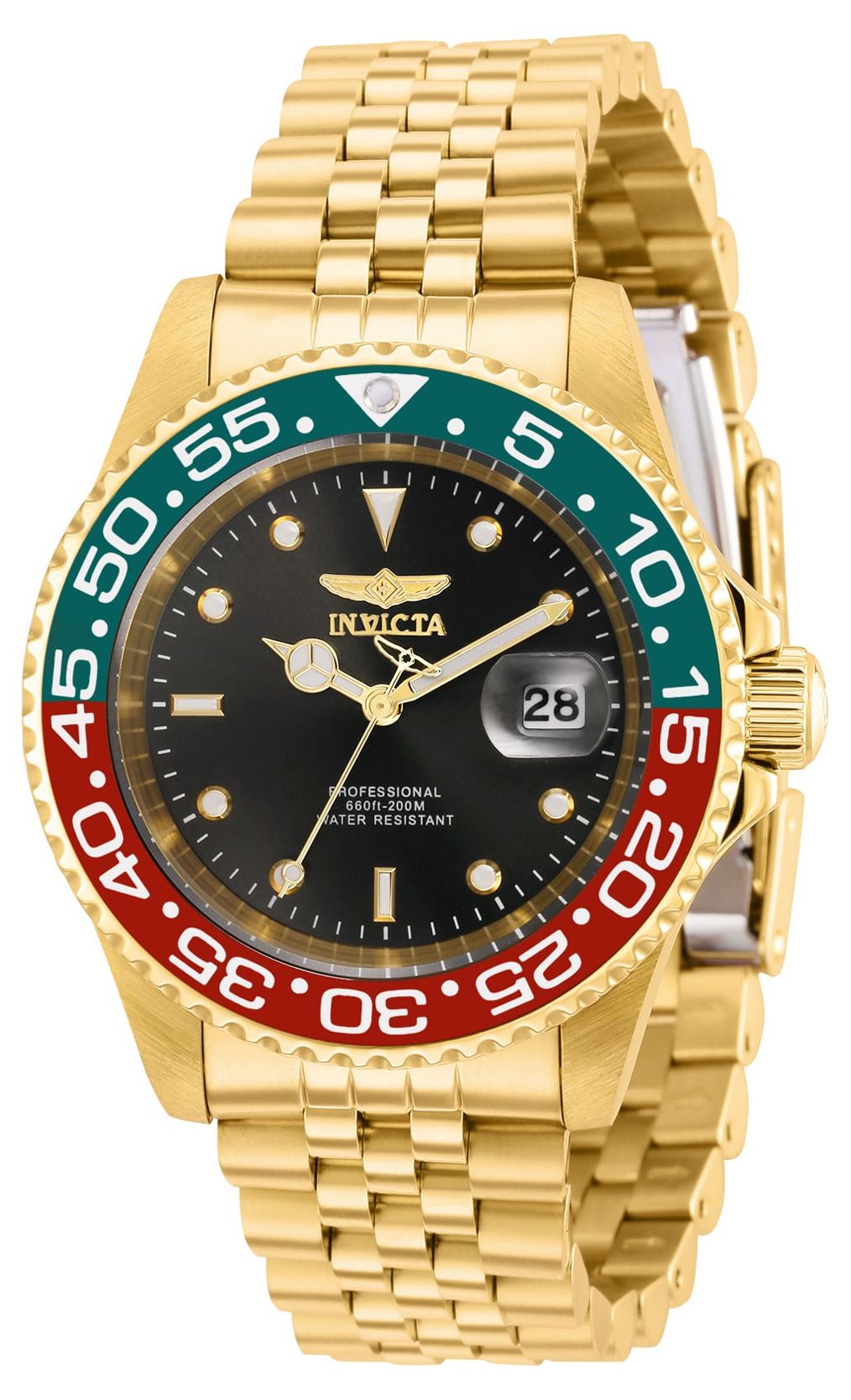 Invicta Men's 52mm Reserve Quartz 3 Hand Silver Dial Stainless Steel ...