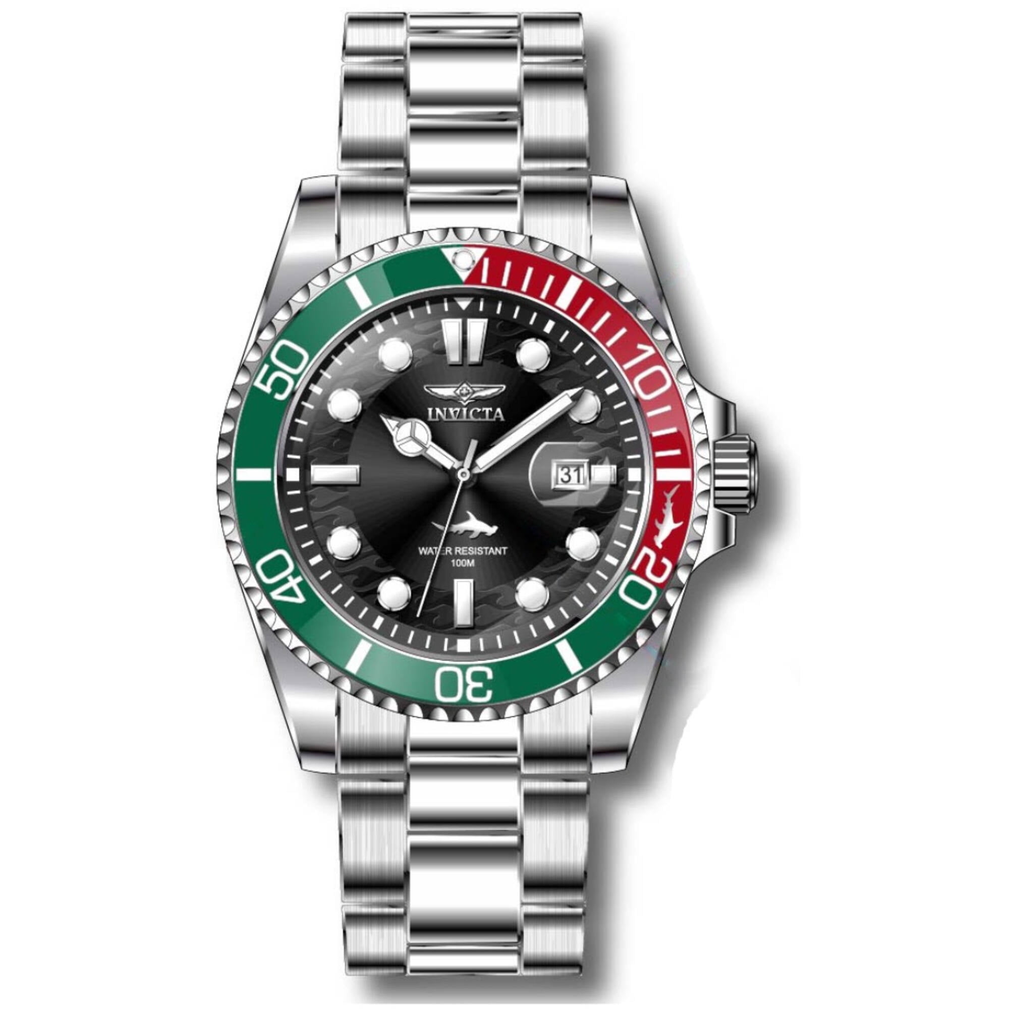 Invicta Pro Diver Quartz Black Dial Men's Watch 44706 - Walmart.com