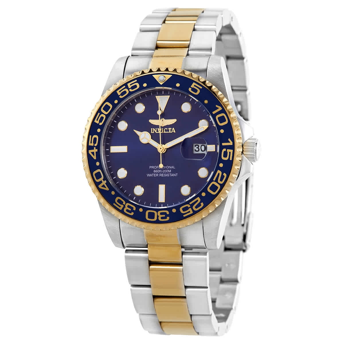Invicta Pro Diver Quartz Blue Dial Men's Watch 33254 - Walmart.com