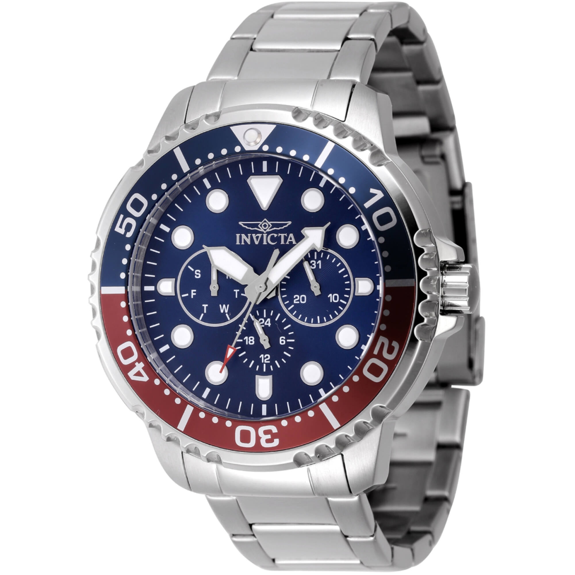 Invicta Pro Diver Quartz Blue Dial Men's Watch 47227 - Walmart.com