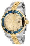 Invicta Pro Diver Quartz Champagne Dial Two-tone Men's Watch 30617 ...