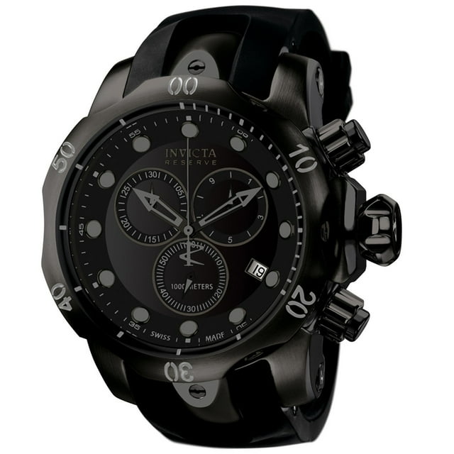 Invicta Men's Swiss Made Reserve Subaqua Venom Chronograph Watch, Black ...