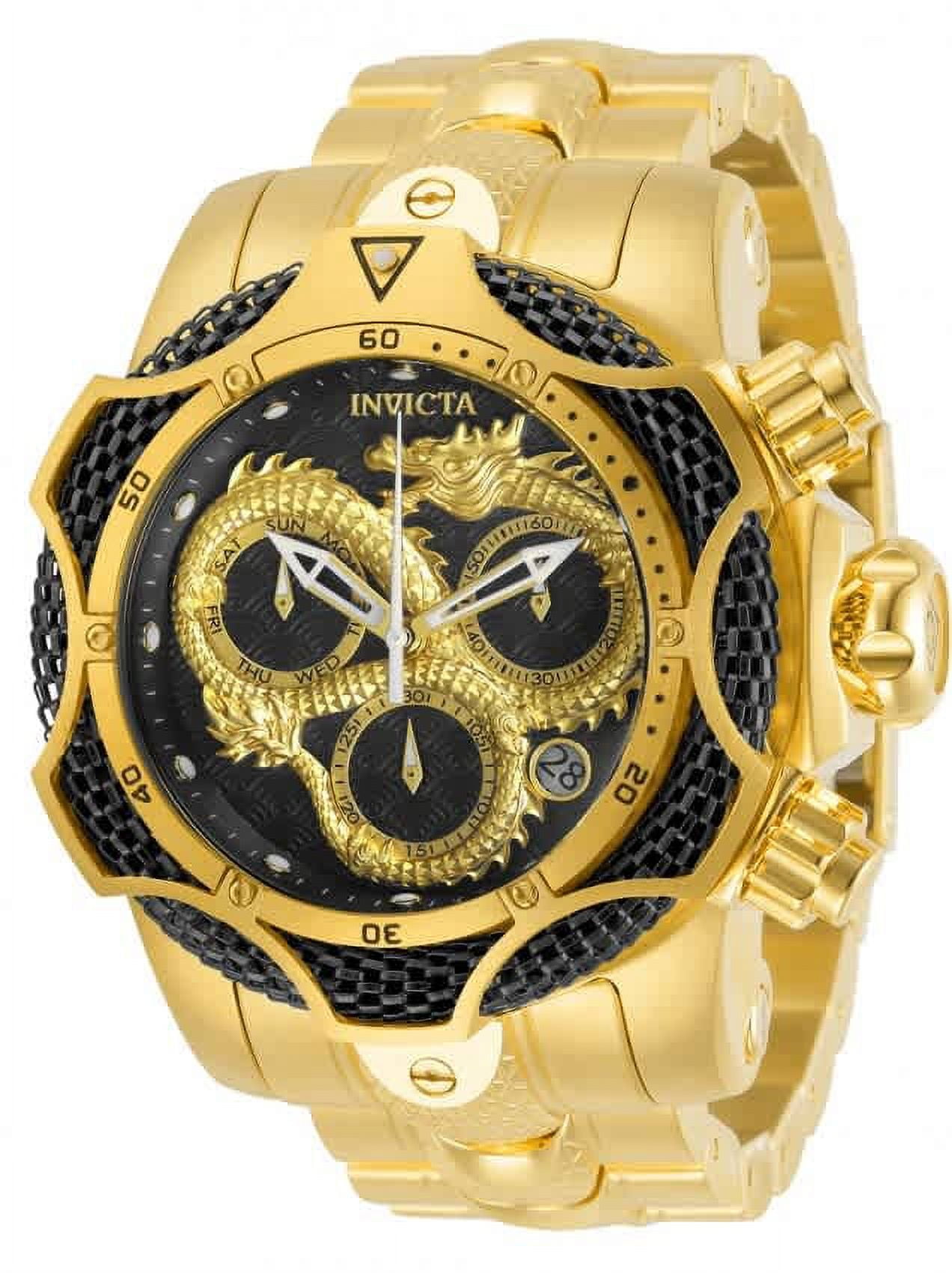 Invicta Reserve Gold Dragon Chronograph Quartz Men's Watch 31520 ...