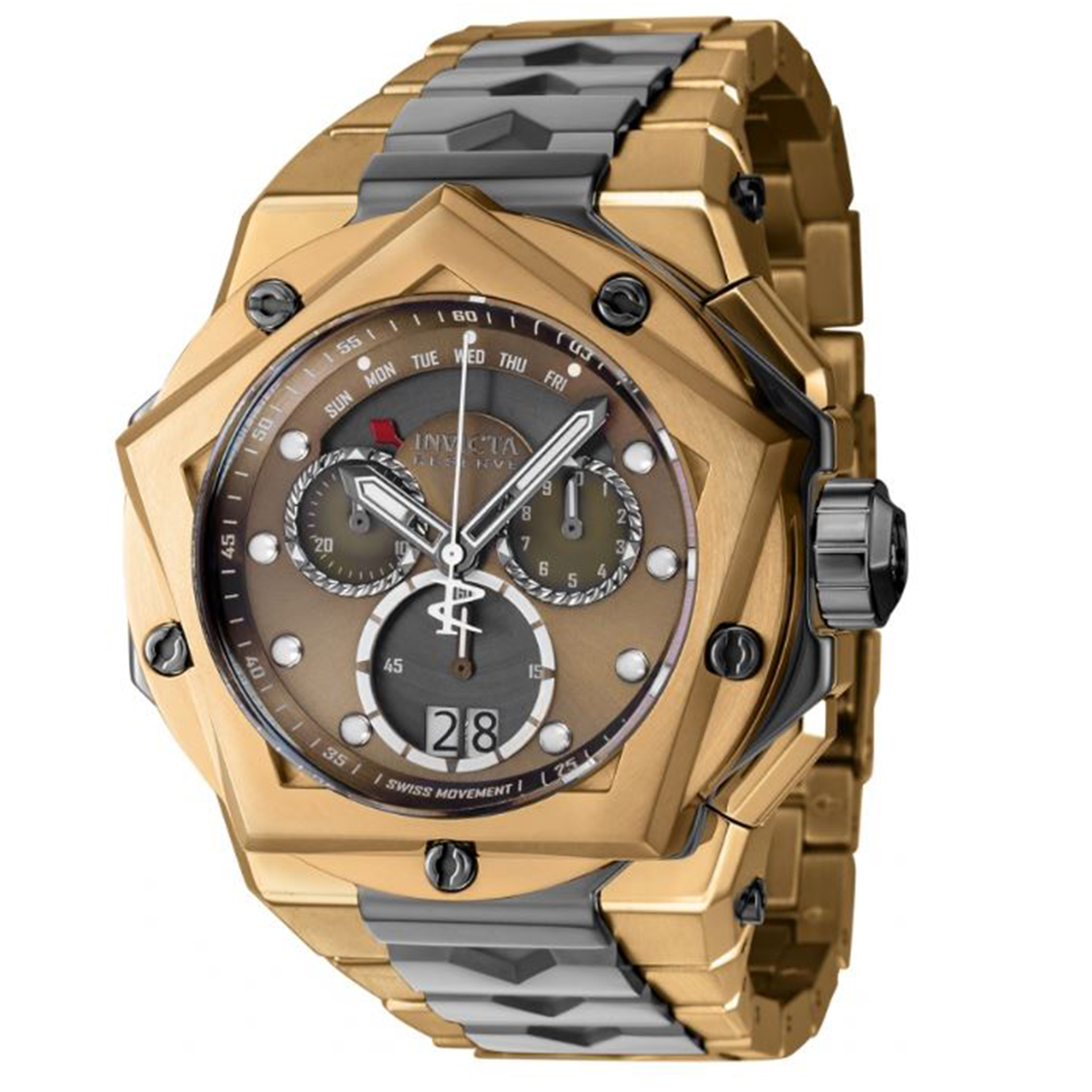 INVICTA Watch 39256 Stainless Steel Quartz Male Multi-color - Walmart.com