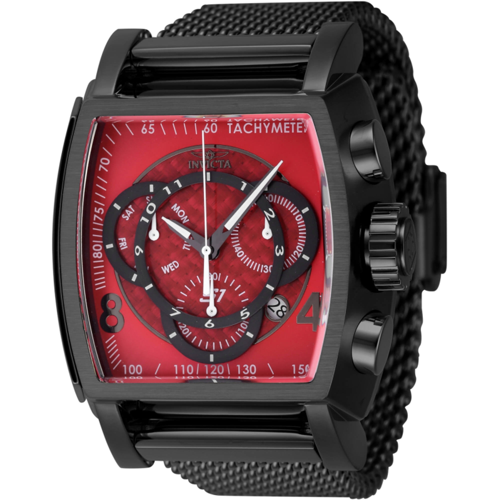 Invicta S1 Rally Chronograph Quartz Red Dial Men's Watch 46012 - Walmart.com