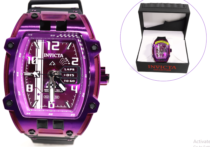 Invicta S1 Rally Diablo Automatic Purple Dial Men's Watch 44148 ...
