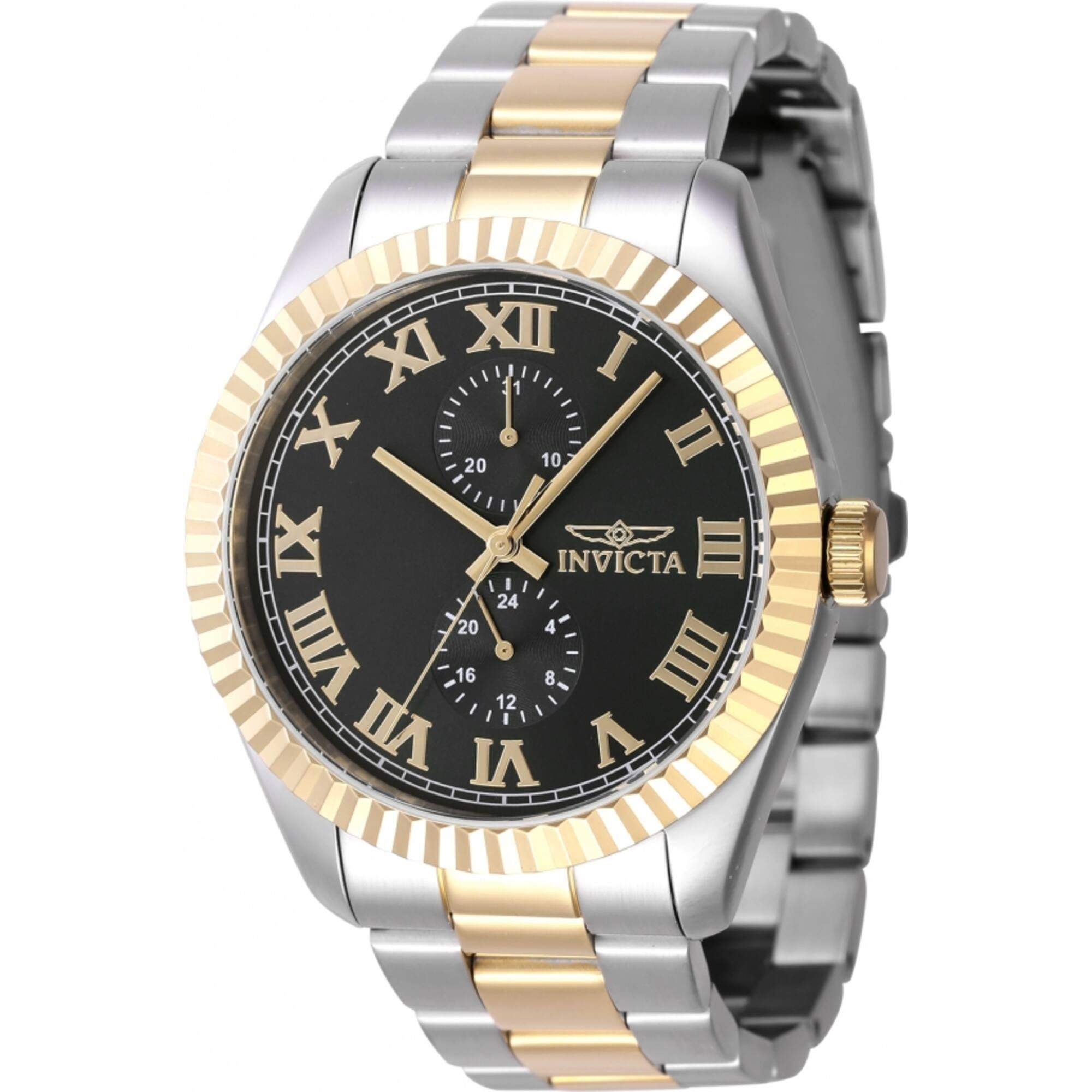 Invicta Specialty GMT Quartz Black Dial Men's Watch 47425 - Walmart.com