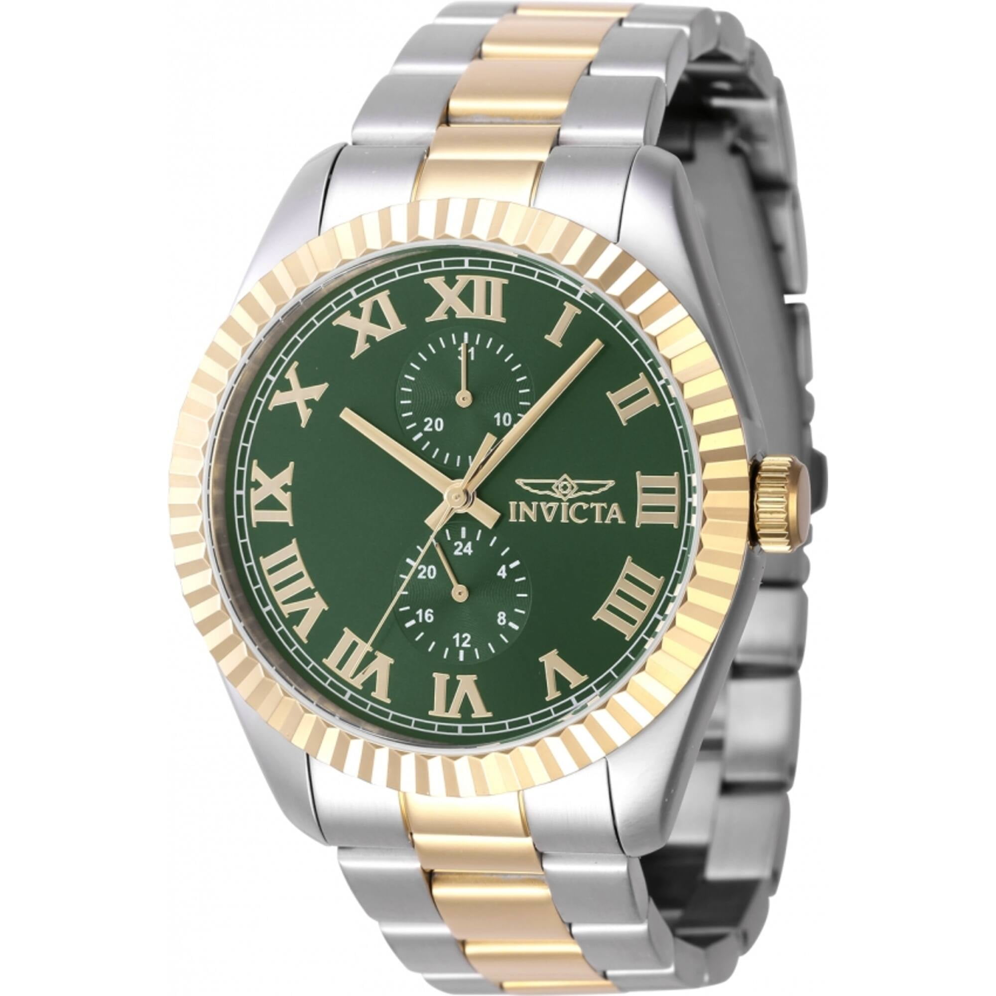 Invicta Specialty GMT Quartz Green Dial Men's Watch 47427 - Walmart.com