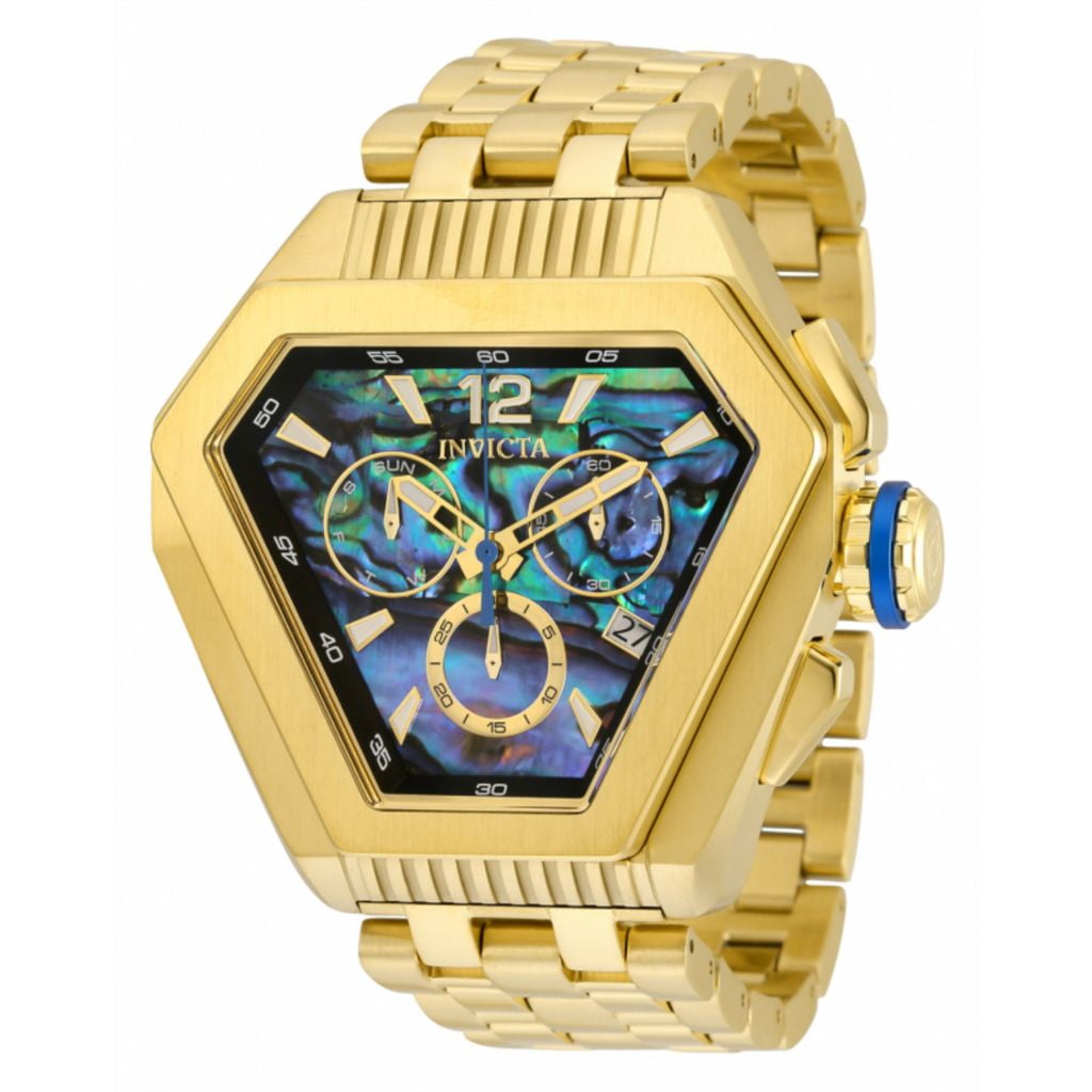 Invicta Speedway 52mm Swiss Quartz Chronograph Abalone Dial Watch ...