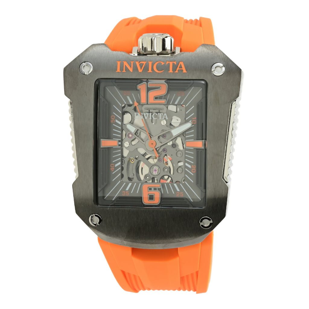 Invicta Speedway Automatic Men's Watch - 48mm. Orange (41663) - Walmart.com