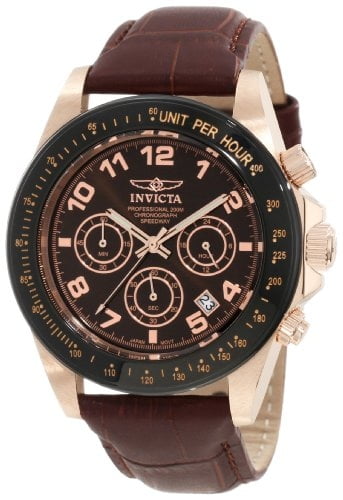 Invicta Speedway Chronograph Brown Dial Men's Watch 10712 - Walmart.com