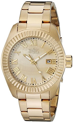 Invicta Women's Angel 20316 18k Gold-Plated Stainless Steel 40mm Watch ...