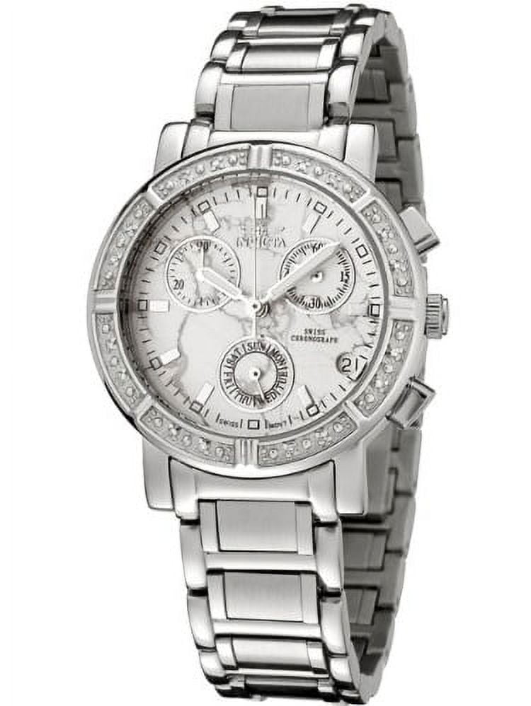 Invicta Women's 0280 Angel Collection Diamond Accented Chronograph ...