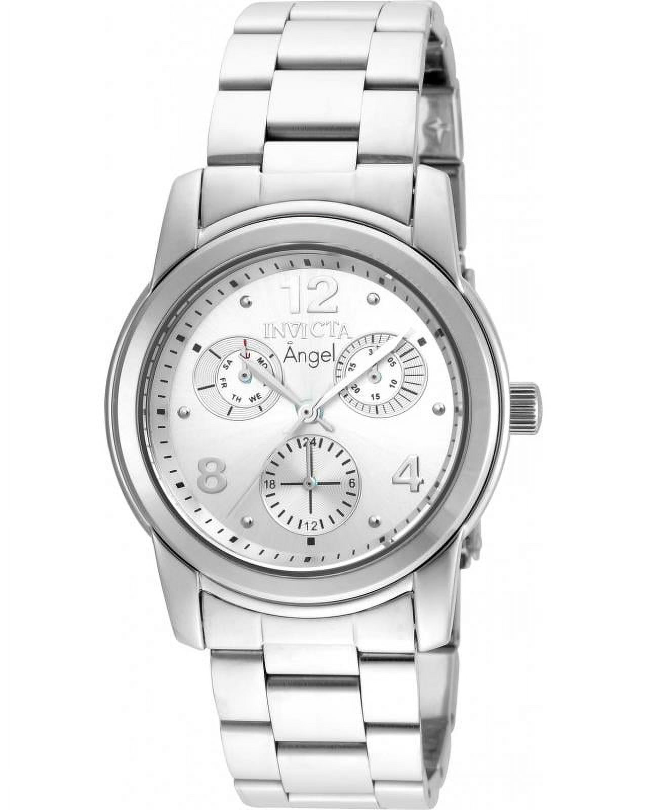 Invicta Women's Angel Quartz 3 Hand White Dial Watch 24588 - Walmart.com