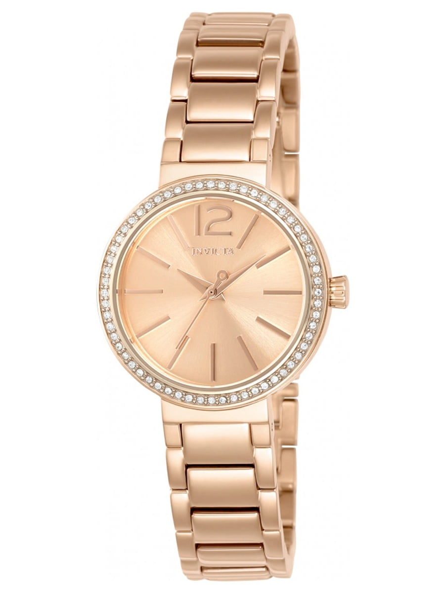 Invicta Women's 23267 Gabrielle Union Rose Gold Dial Rose Gold Steel ...