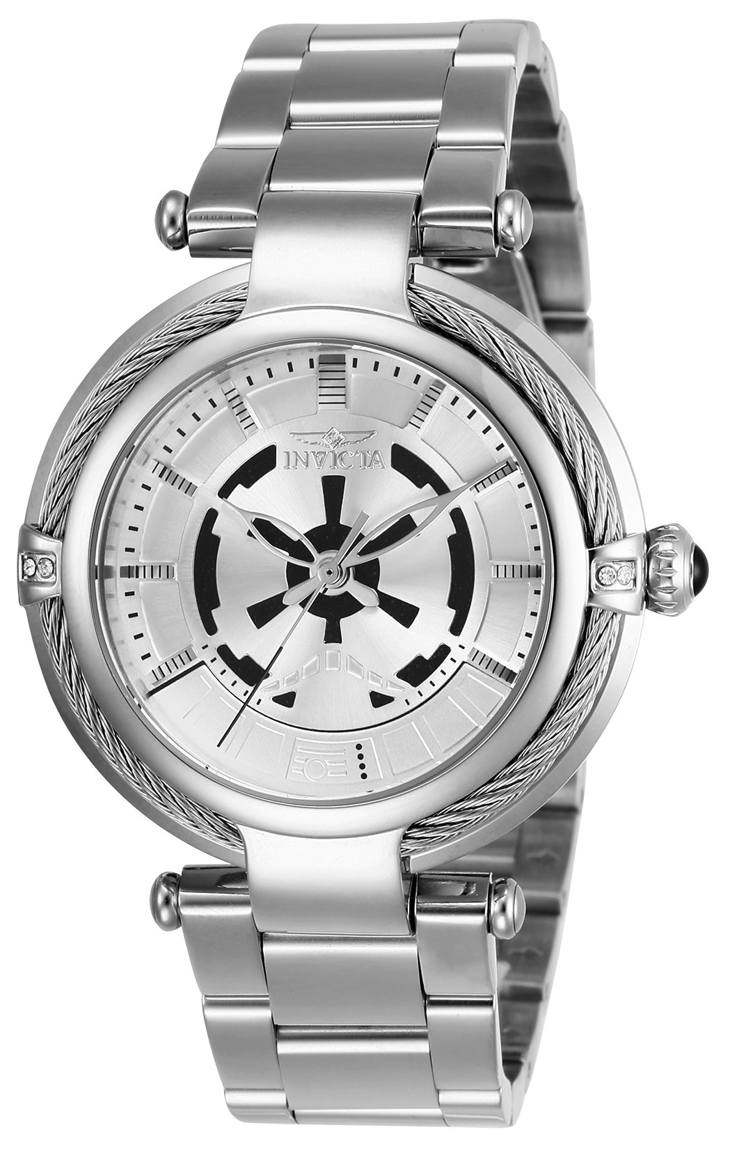 Invicta Women's 14933 Angel Quartz 3 Hand Silver Dial Watch - Walmart.com